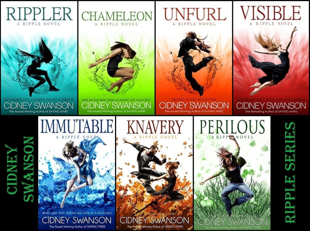 Ripple Series by Cidney Swanson - Travelbookworm