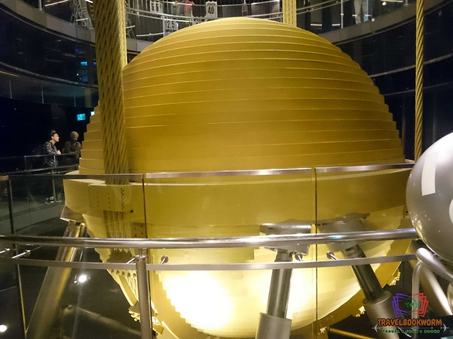 The Tuned Mass Damper Of Taipei 101 In Taiwan