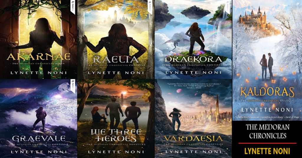 The Medoran Chronicles by Lynette Noni - Travelbookworm